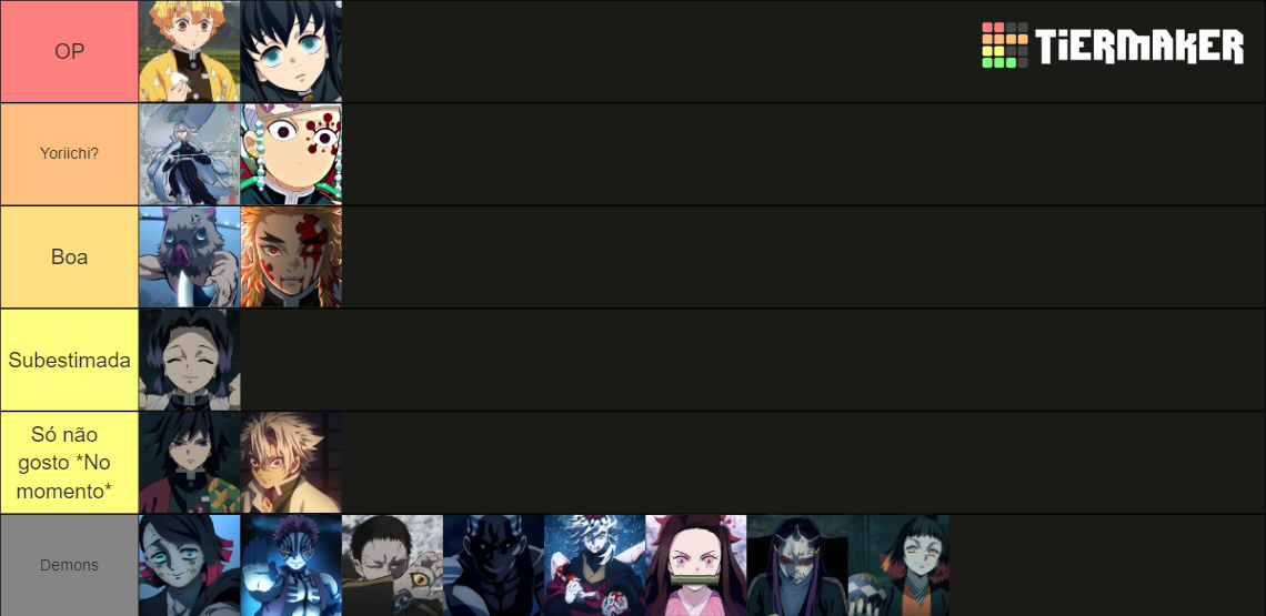 Project Slayers 1.5 Tier List (Community Rankings) - TierMaker