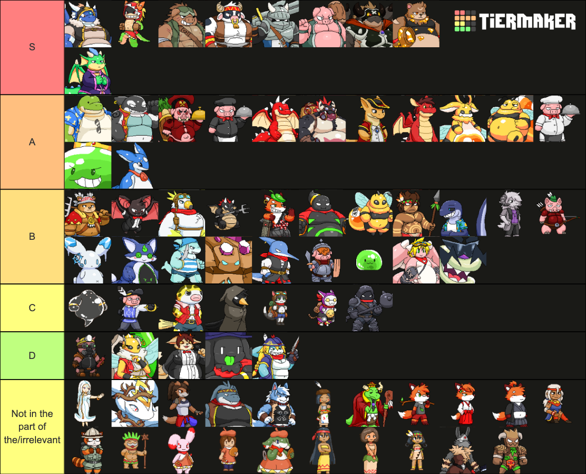 Tribal Hunter characters Tier List (Community Rankings) - TierMaker