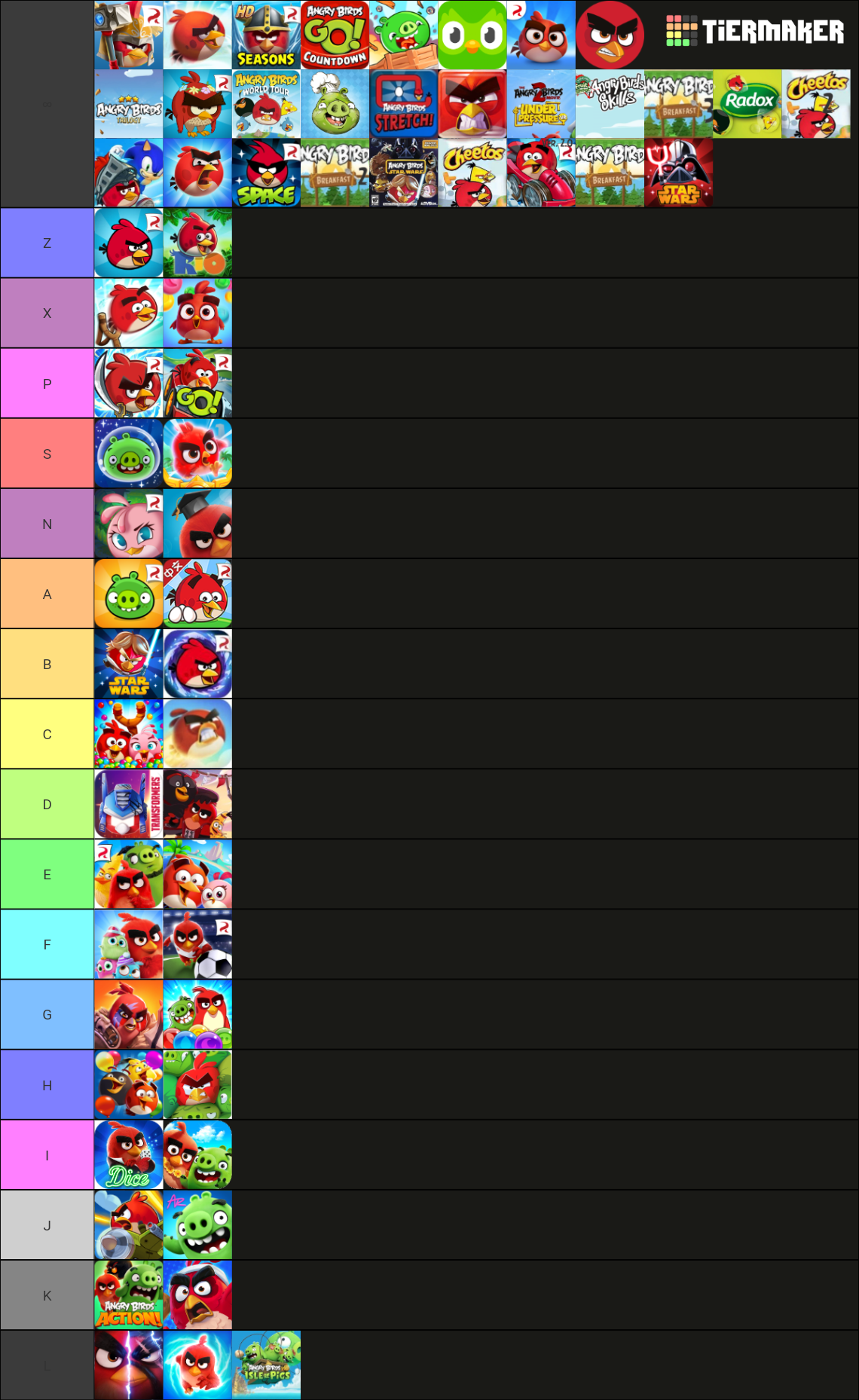 The Ultimate Angry Birds . Tier List (Community Rankings) - TierMaker