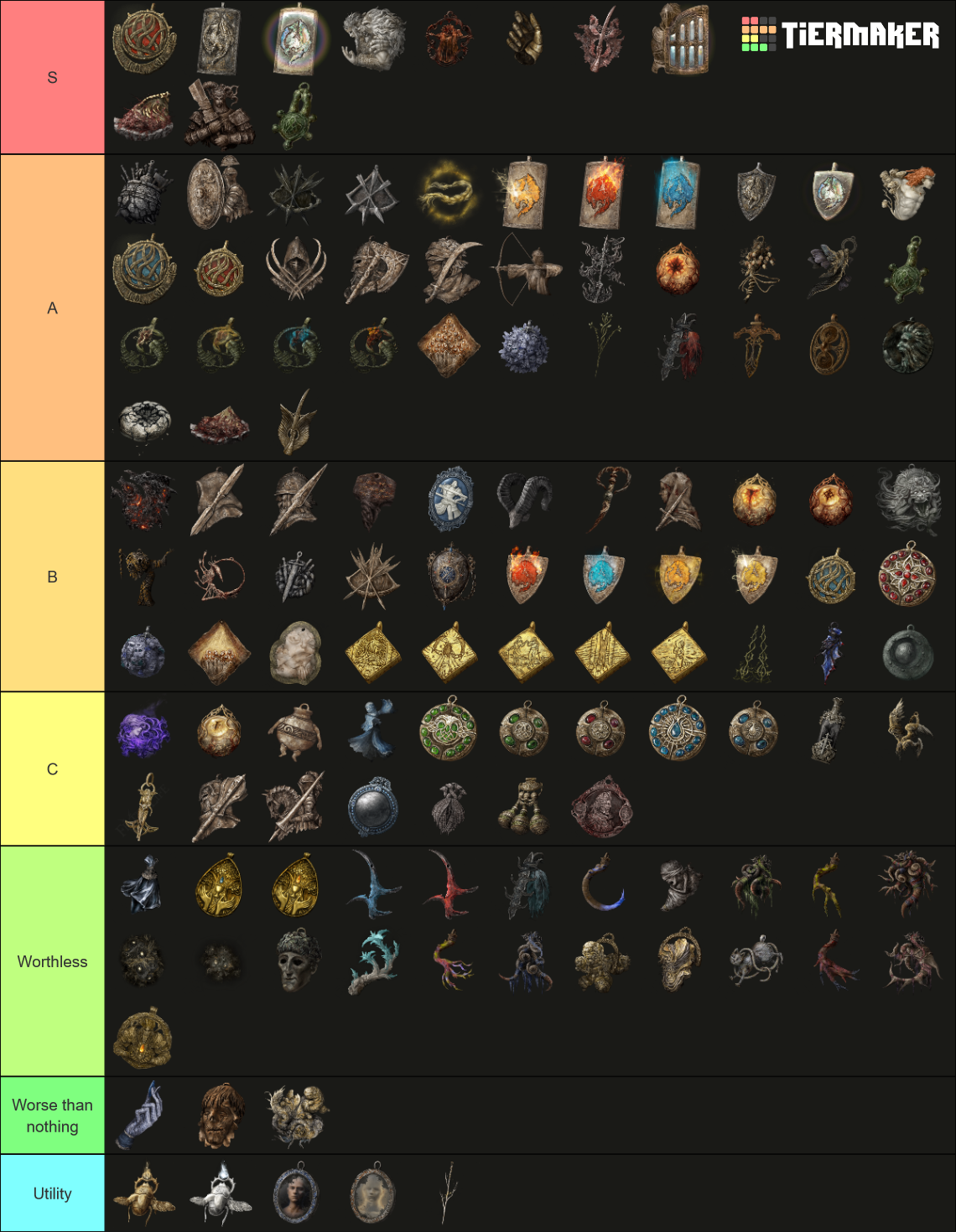 EldenRing talisman - Shadow of the Erdtree edition Tier List (Community ...