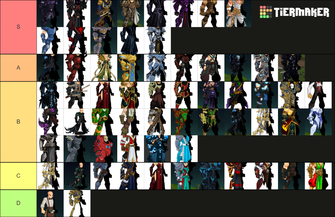 aqw classes solo Tier List (Community Rankings) - TierMaker