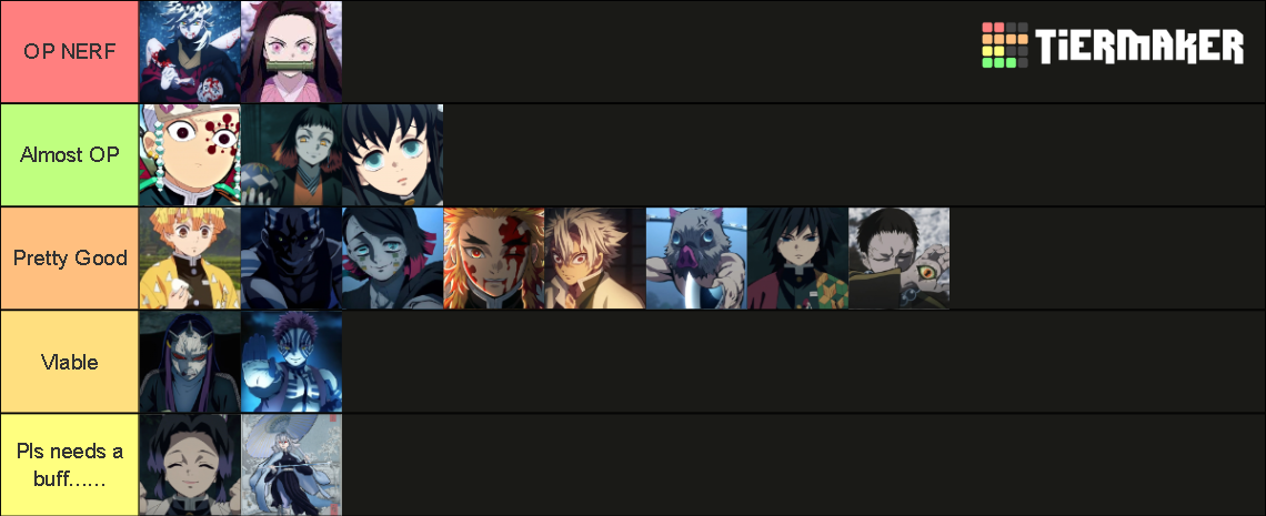 Project Slayers 1.5 Tier List (Community Rankings) - TierMaker