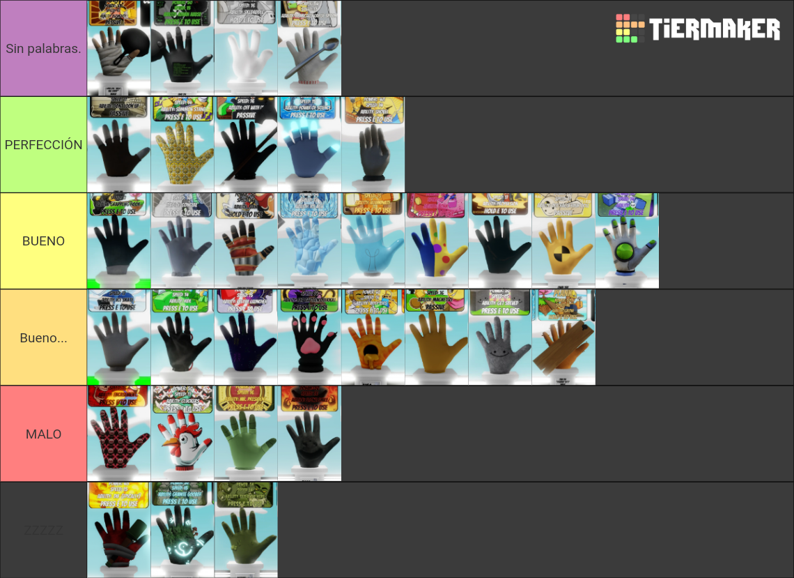 Slap Battles (UPDATED TO EQUALIZER 11/8/2024) Tier List (Community ...