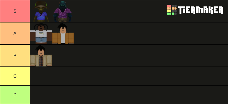 [anonymous] flicker characters Tier List (Community Rankings) - TierMaker