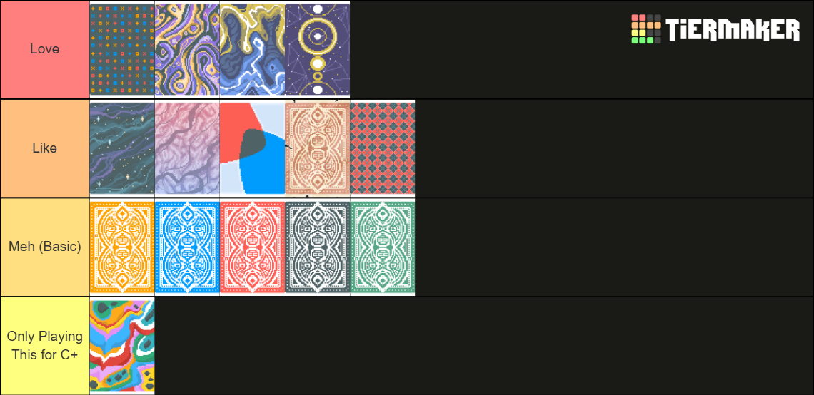 Balatro Decks Tier List (Community Rankings) - TierMaker