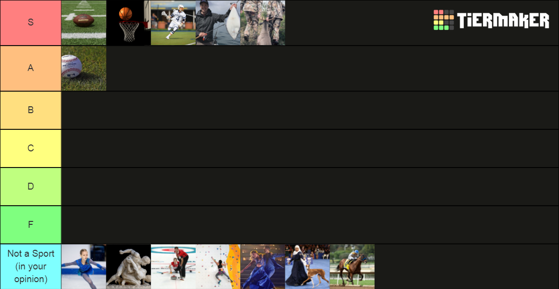 Ultimate Sports Tier List (Community Rankings) - TierMaker