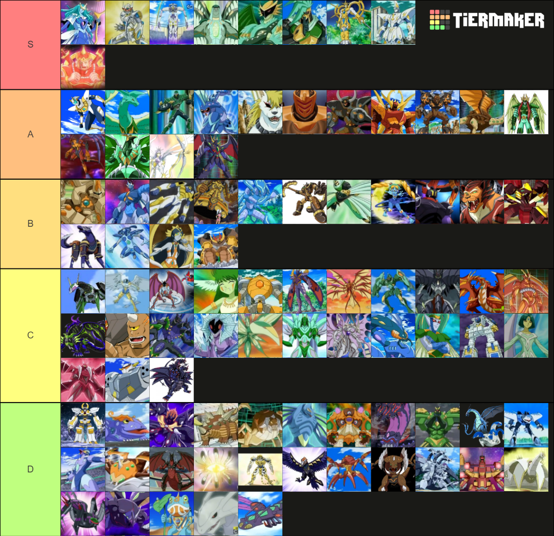 All Bakugan Characters Tier List (Community Rankings) - TierMaker