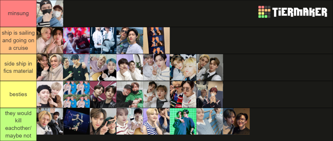 Stray kids ships cause we love them Tier List (Community Rankings ...