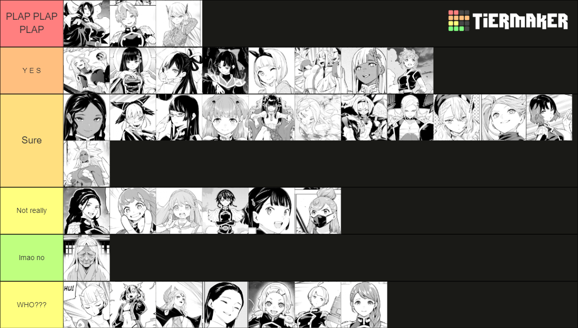 Chained Soldier (Mato Seihei no Slave) Character Tier List (Community ...