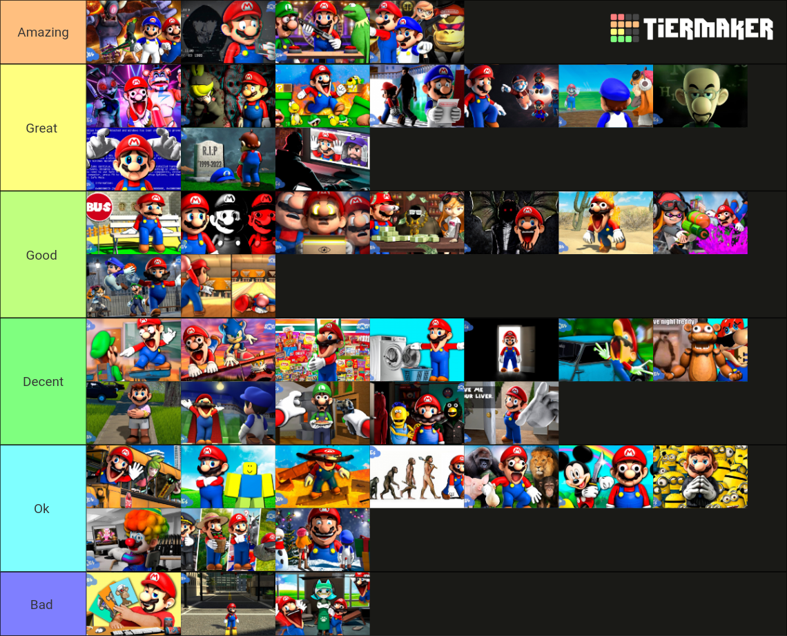 Smg4 Bloopers Season 12 Tier List (Community Rankings) - TierMaker