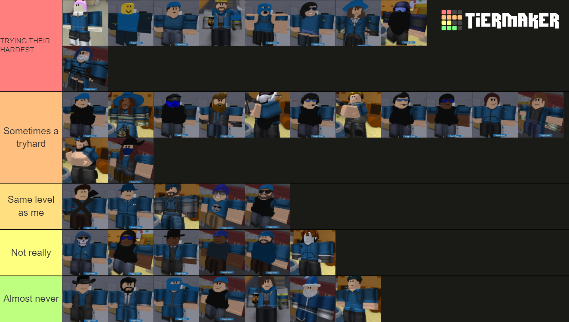 Arsenal Skins (ROBLOX) Tier List (Community Rankings) - TierMaker