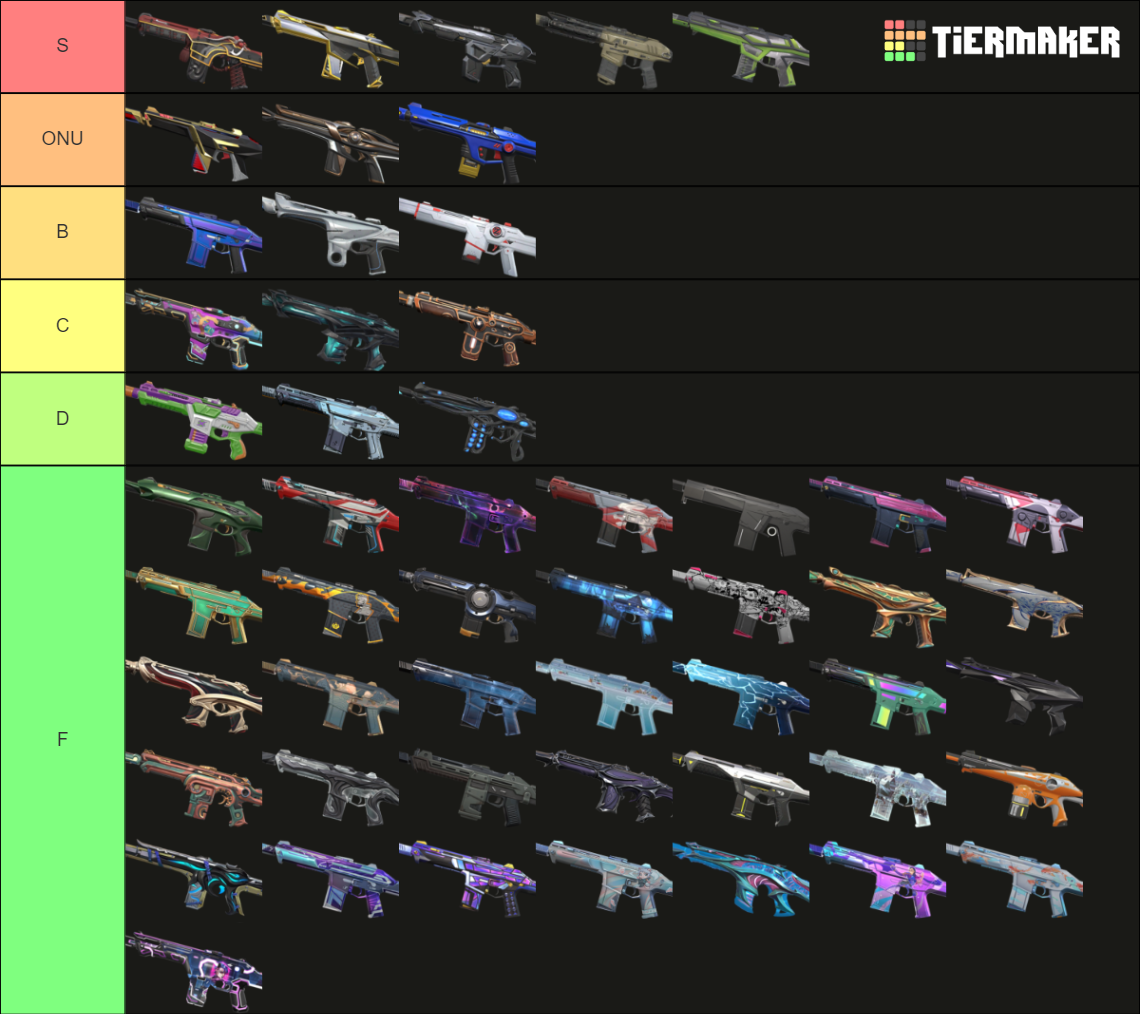 Valorant Phantom Skins (June 2023) Tier List (Community Rankings ...