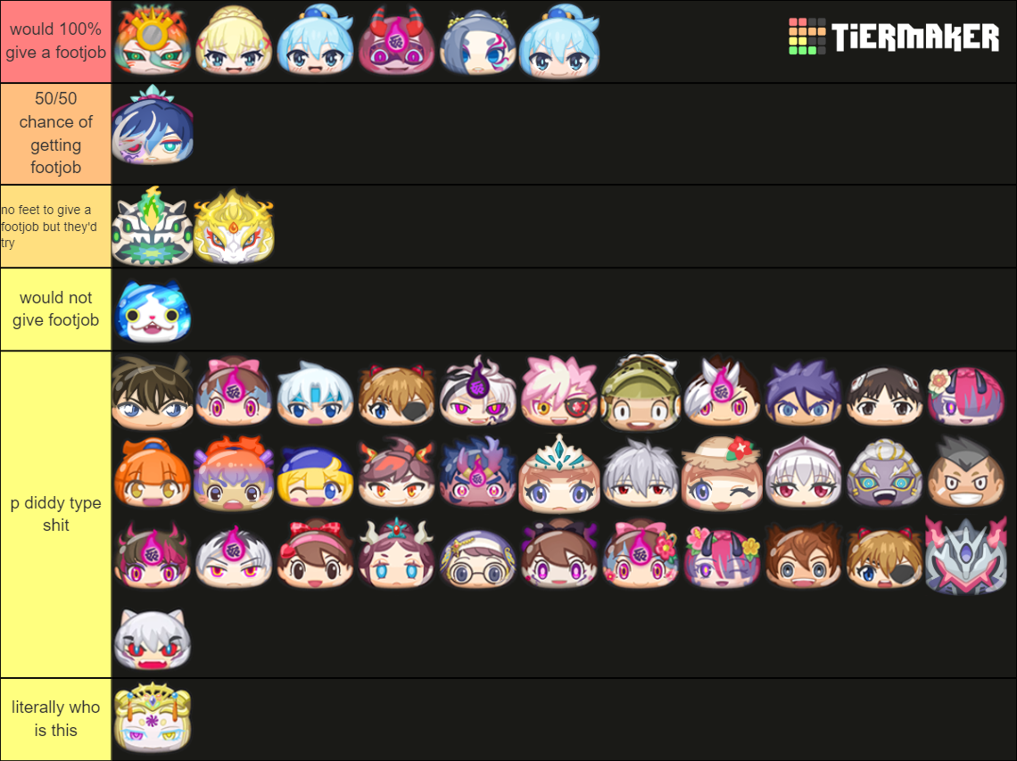 Yo-kai Watch Puni Puni/妖怪ウォッチぷにぷに Tier List (Community Rankings ...