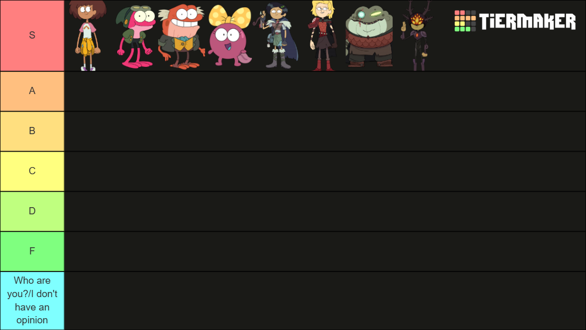 Amphibia Characters Complete Tier List (Community Rankings) - TierMaker