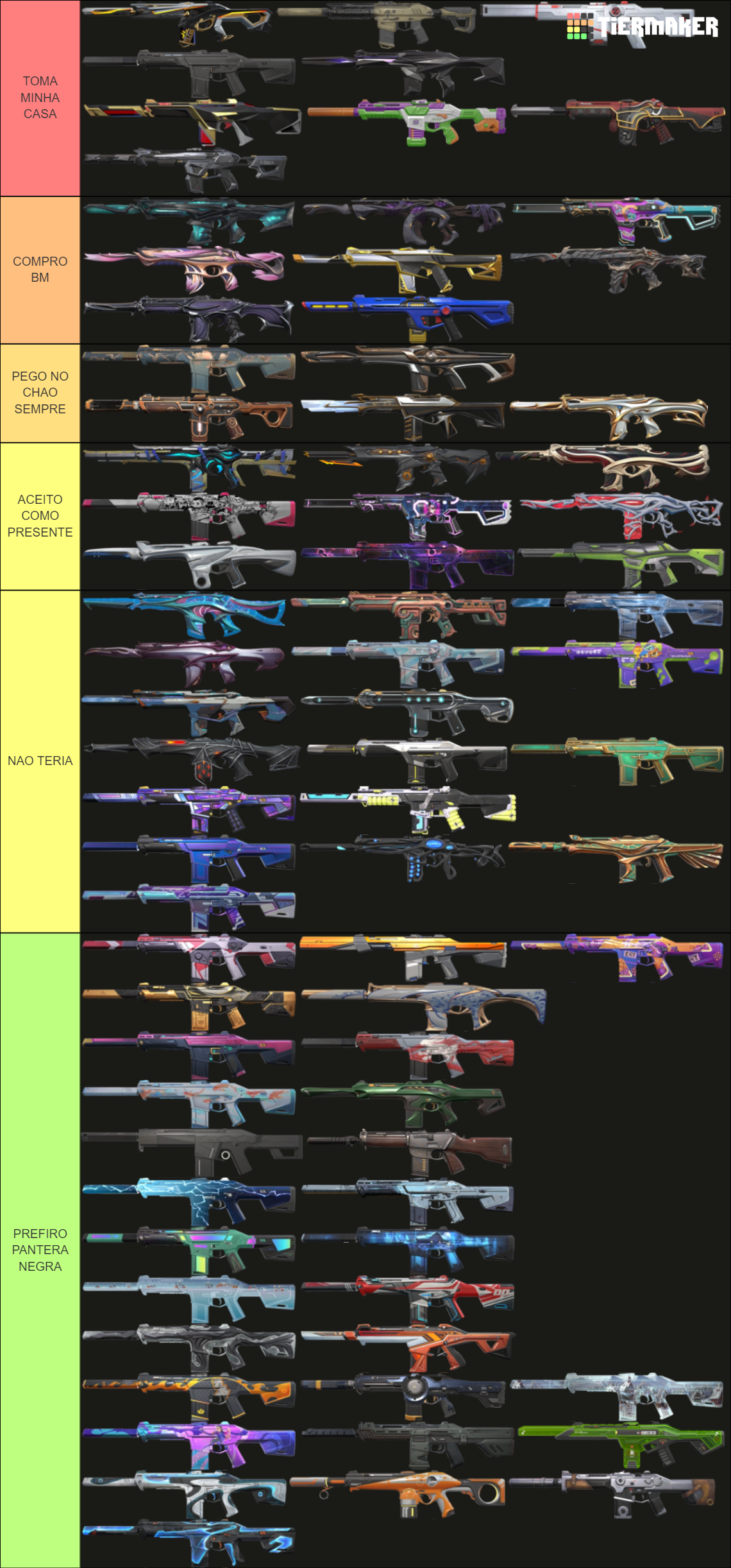 Valorant Phantom Skins (December 2024) Tier List (Community Rankings ...
