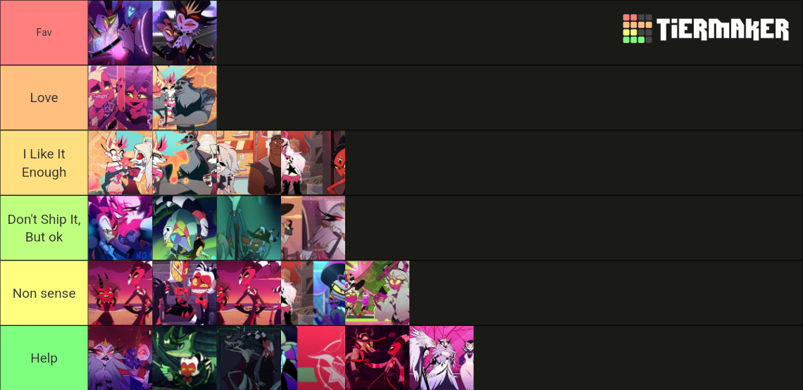 Helluva Boss Ships Ranking (REUPLOAD) Tier List (Community Rankings ...