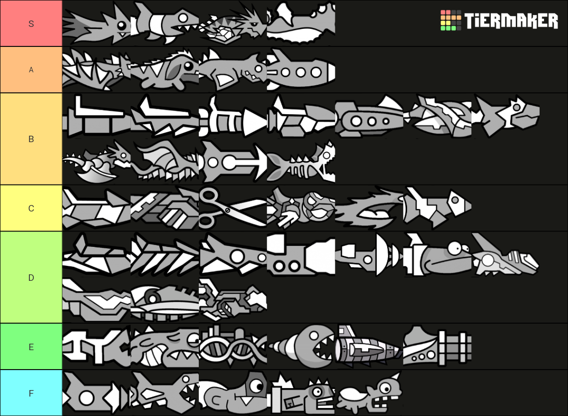 Recent Geometry Dash Tier Lists - TierMaker
