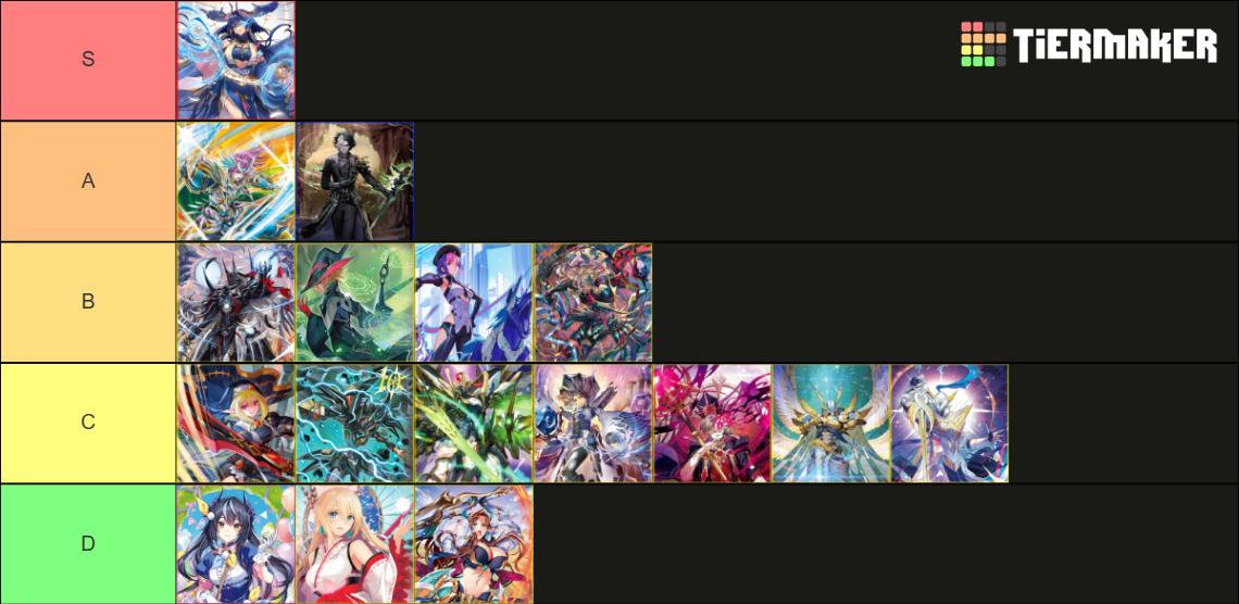 Cardfight Vanguard Divinez (ALL) Tier List (Community Rankings) - TierMaker