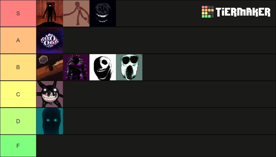 Roblox DOORS monsters Tier List (Community Rankings) - TierMaker