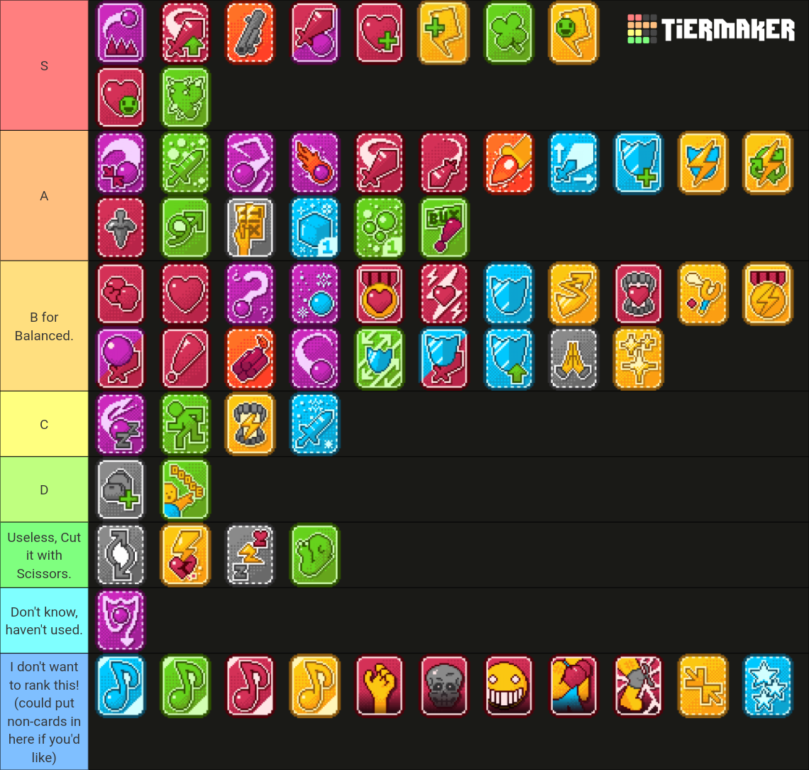 Ultimate Block Tales Card Tier List Community Rankings Tiermaker