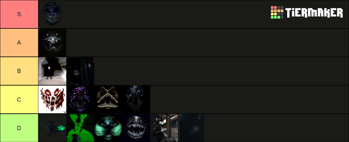 Roblox Pressure Entities Tier List (Community Rankings) - TierMaker