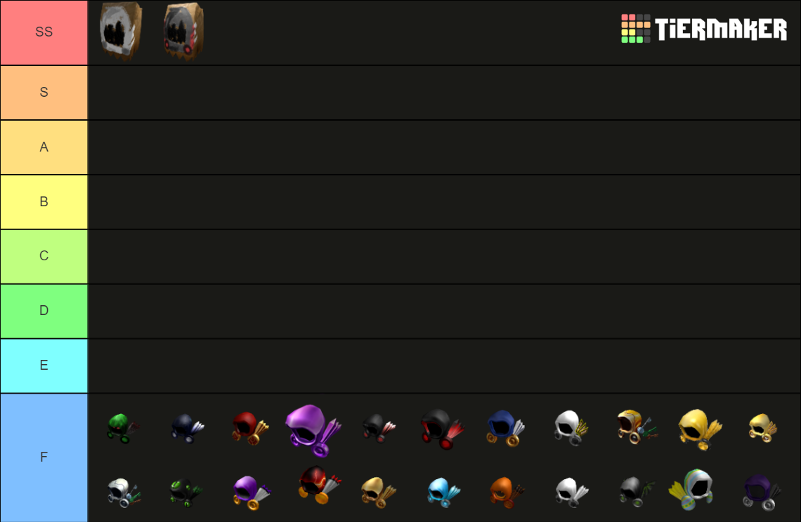 Recent Roblox Games Tier Lists - TierMaker
