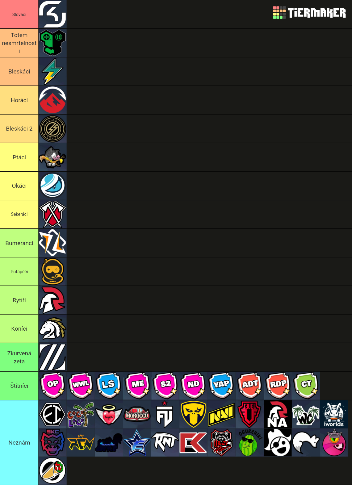 Brawl Stars Esports Teams 2024 Tier List (Community Rankings) - TierMaker