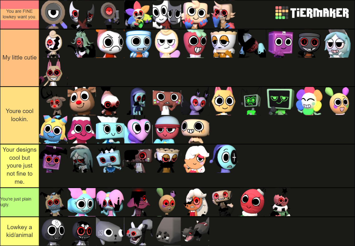 Dandy's World Character Tier List (Community Rankings) - TierMaker