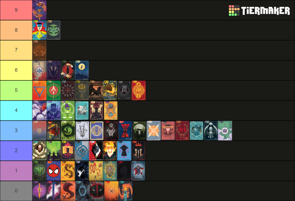 Unmatched Fighter [Cardbacks] (December 2024) Tier List (Community ...