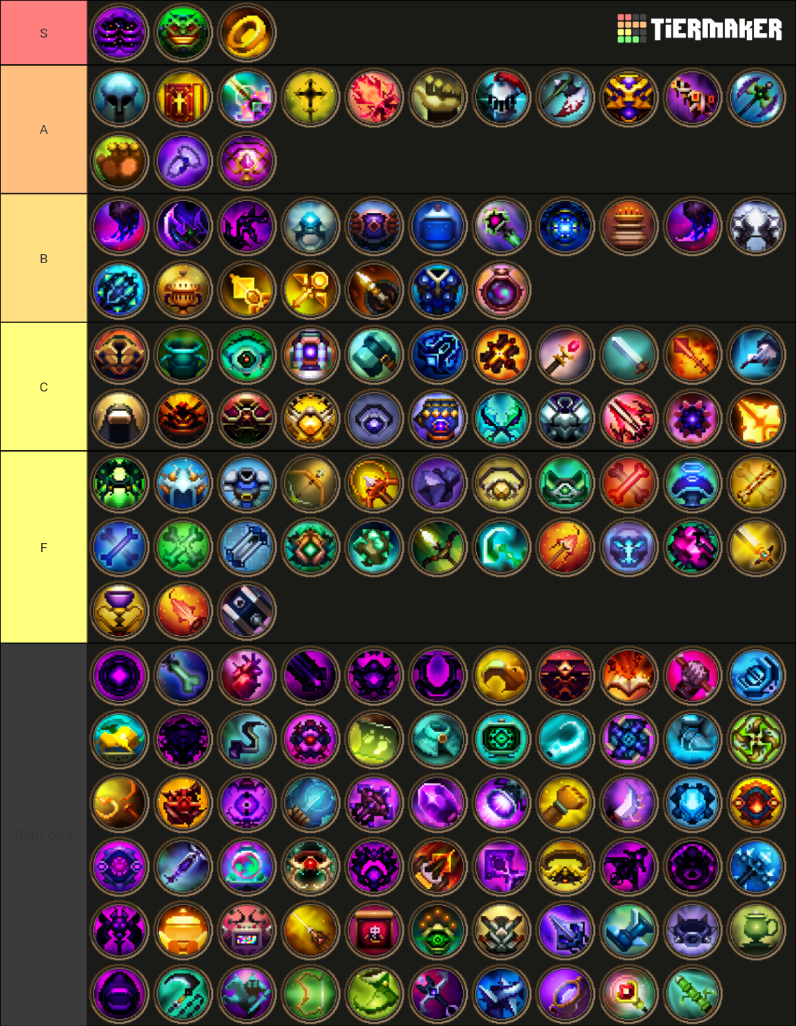 Skul the Hero Slayer 1.9 Items Tier List (Community Rankings) - TierMaker