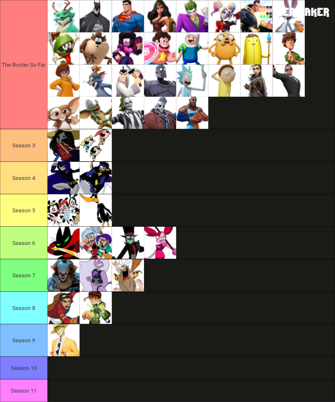 MultiVersus: Revival (Make a Roster) Tier List (Community Rankings ...