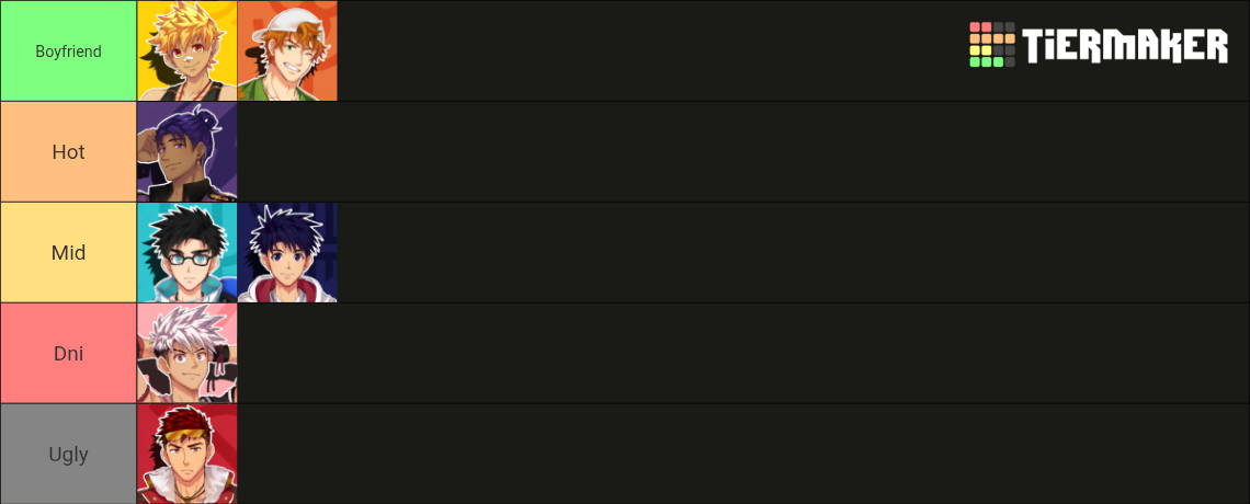 Jock Studio characters Tier List (Community Rankings) - TierMaker