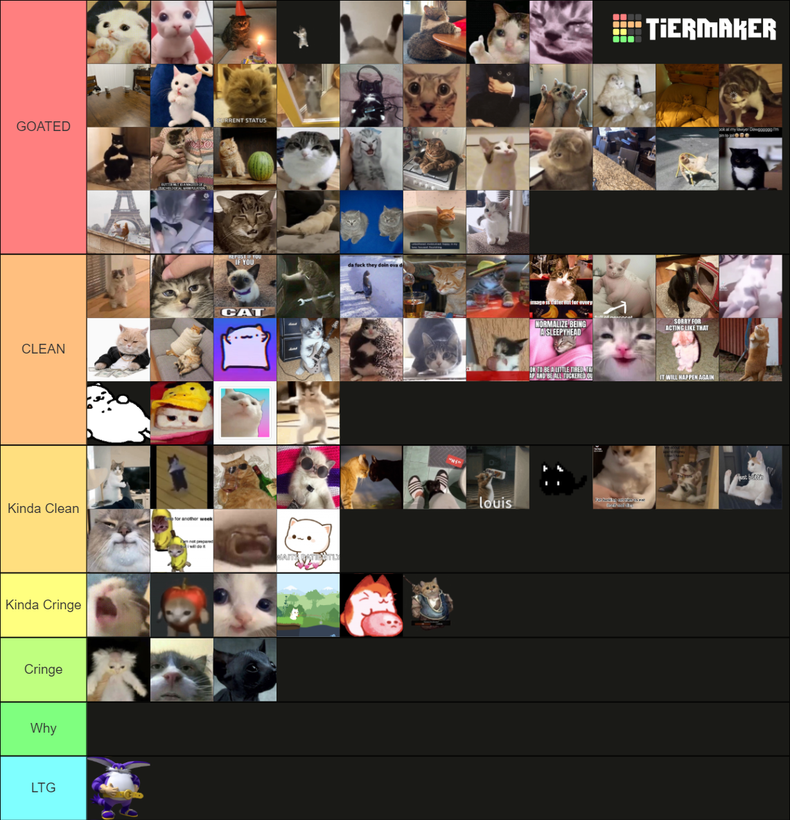 Timb's Cat Meme Tier List (Community Rankings) - TierMaker