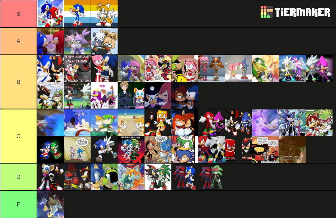 The Ultimate Sonic Ship Tier List (Community Rankings) - TierMaker