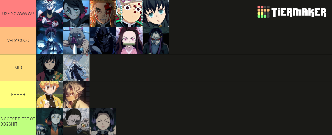 Project Slayers 1.5 Tier List (Community Rankings) - TierMaker
