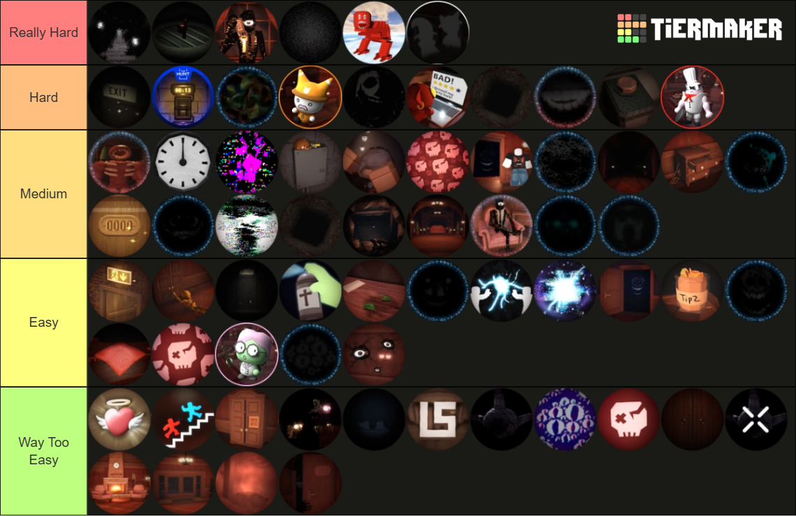 All Roblox Doors Badges (September 2024) Tier List (Community Rankings ...