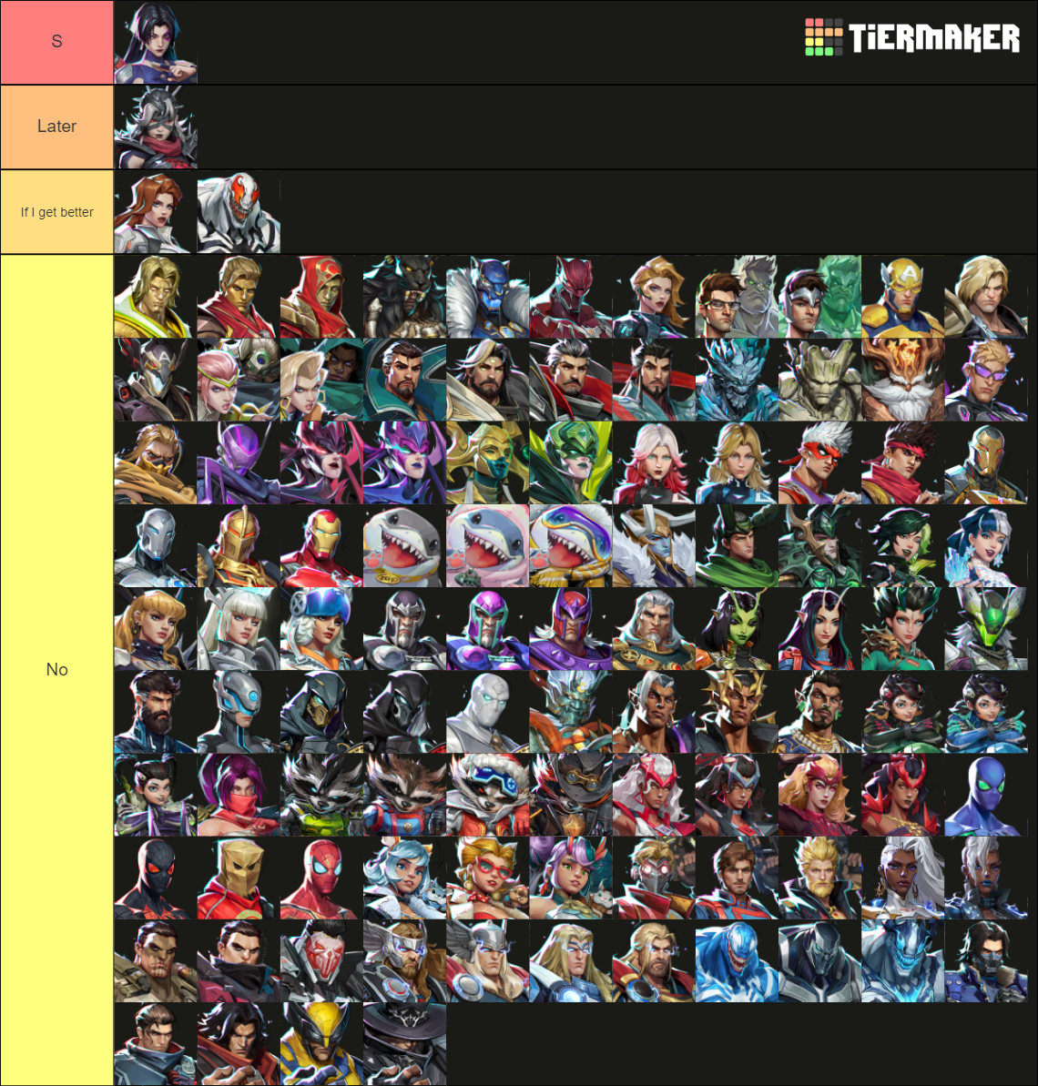Marvel Rivals Costumes Tier List (Community Rankings) - TierMaker