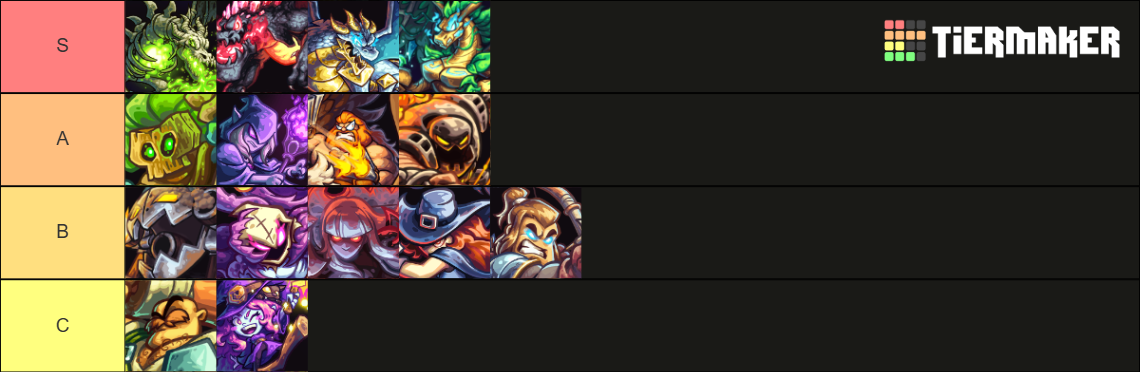 Kingdom Rush Alliance Heroes Tier List (Community Rankings) - TierMaker