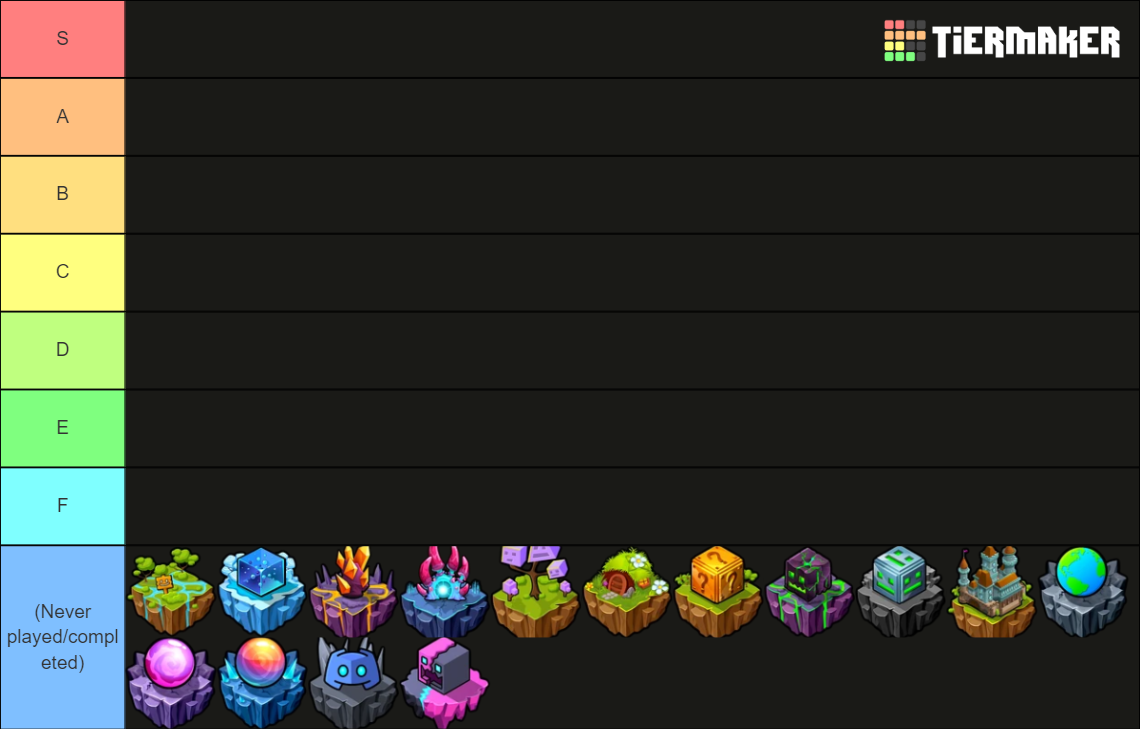 Rank All Geometry Dash Gauntlets Tier List (Community Rankings) - TierMaker