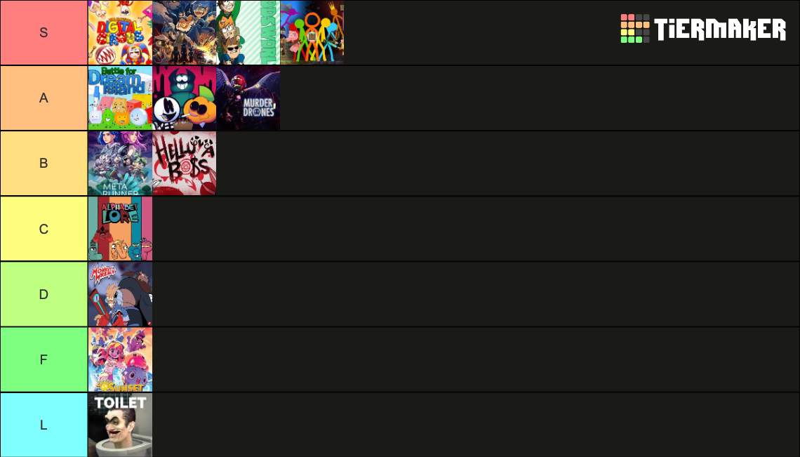 Indie Animations Tier List (Community Rankings) - TierMaker
