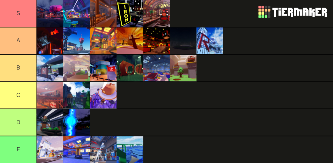 PHIGHTING! Maps Tier List (Community Rankings) - TierMaker