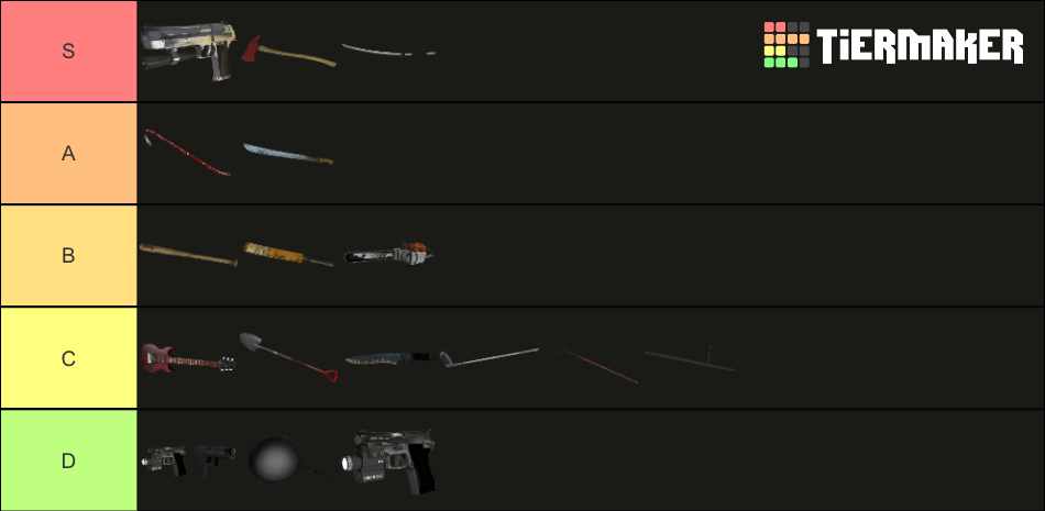 Pistols and Melee Weapons | Left 4 Dead 2 Tier List (Community Rankings ...