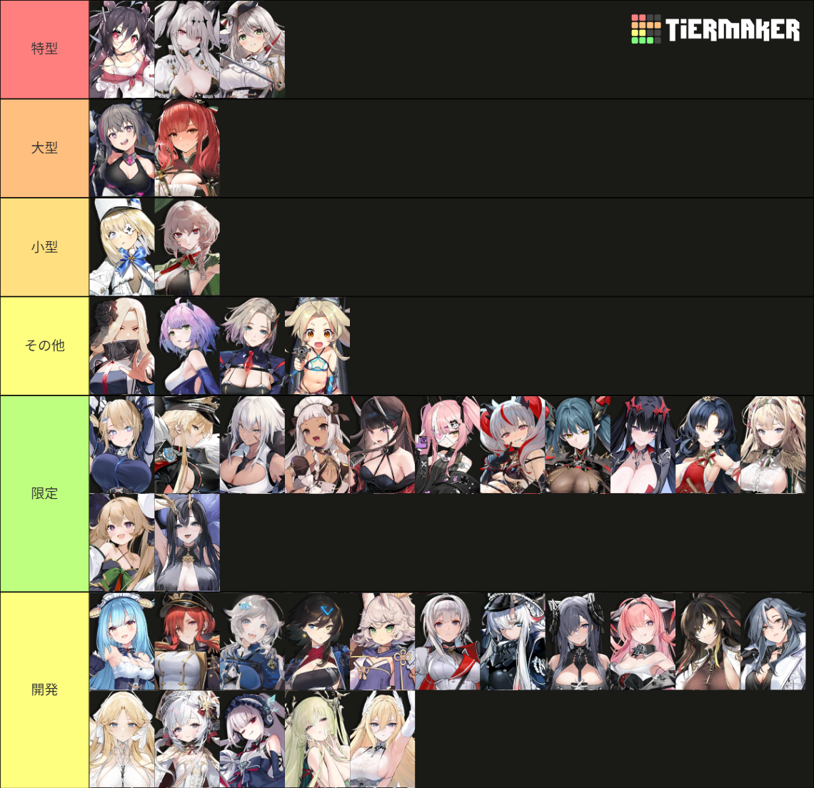 Azur Lane - All ships in 10/05/2025 Tier List (Community Rankings ...