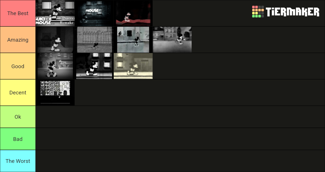 Mouse.AVI Remakes Tier List (Community Rankings) - TierMaker