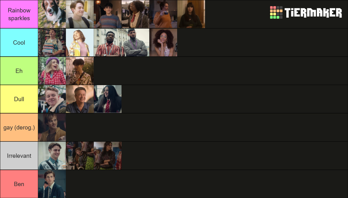 Heartstopper season 2 character Tier List (Community Rankings) - TierMaker