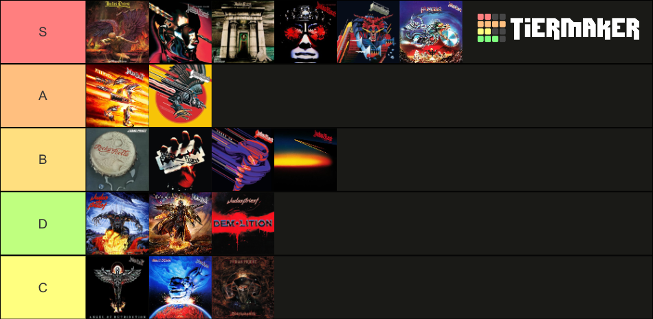 Recent Music Tier Lists - TierMaker
