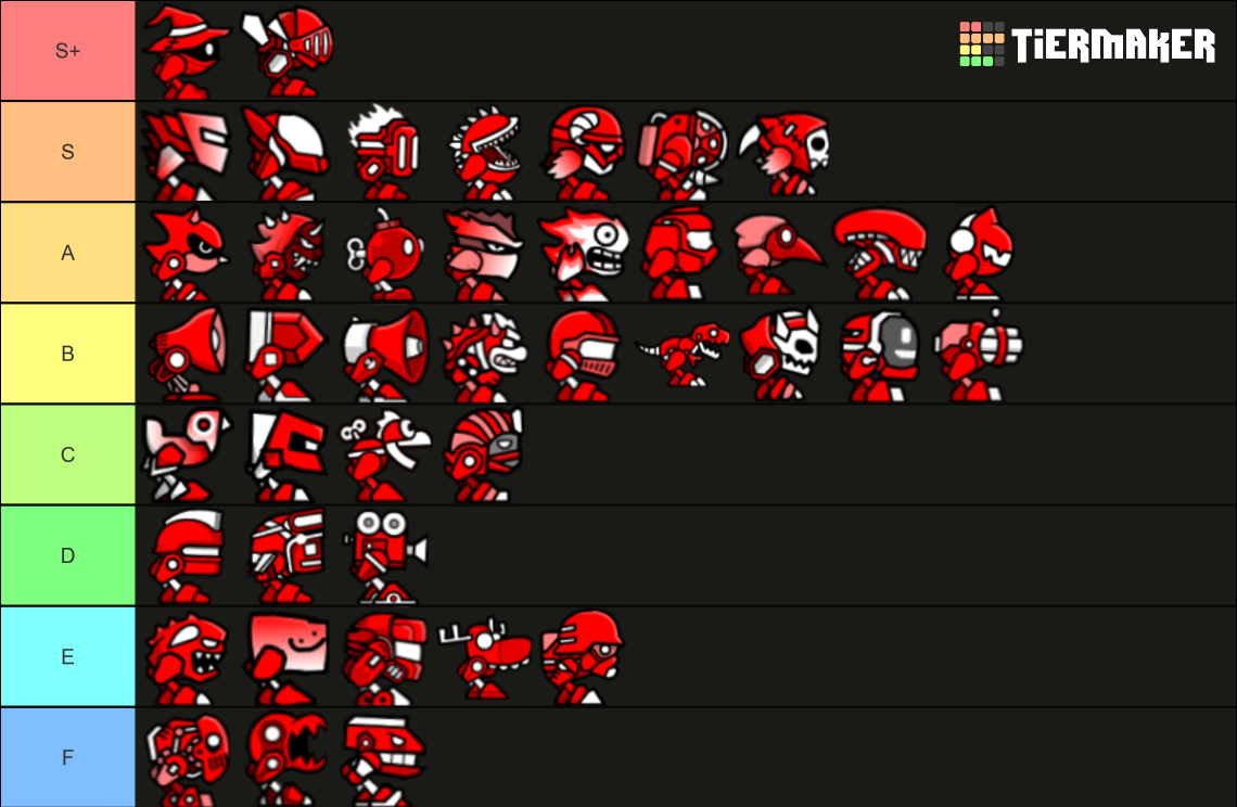 All GD 2.2 Icons (496) Tier List (Community Rankings) - TierMaker