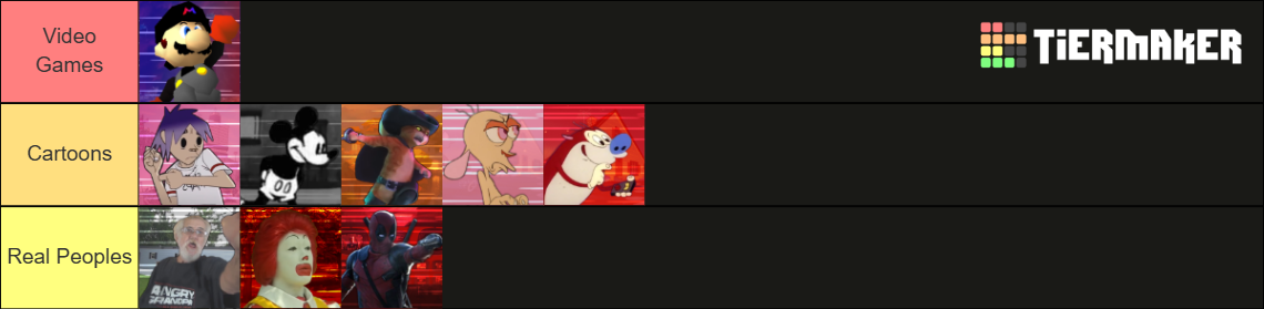 Smash Bros. Lawl Legendary Fighters Tier List (Community Rankings ...