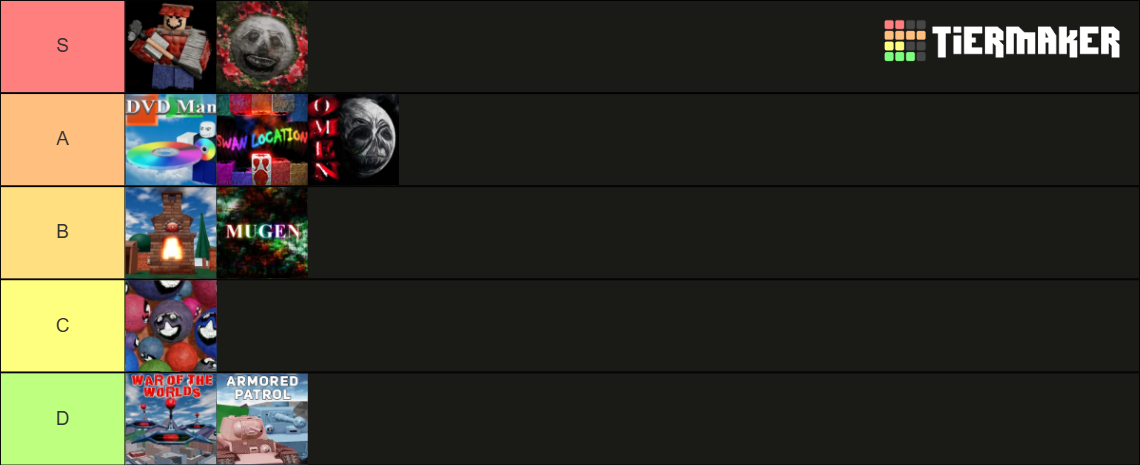 MUGEN Games Tier List (Community Rankings) - TierMaker