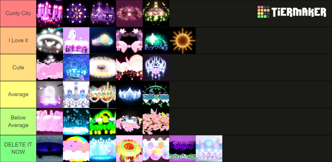 😇Royale High Halos😇 Tier List (Community Rankings) - TierMaker